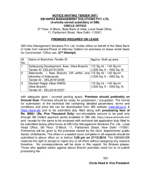 Fillable Online Request for Selection (RfS) Document For Selection of ...
