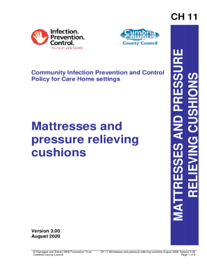 Fillable Online Infection Prevention and Control CQC inspection ...