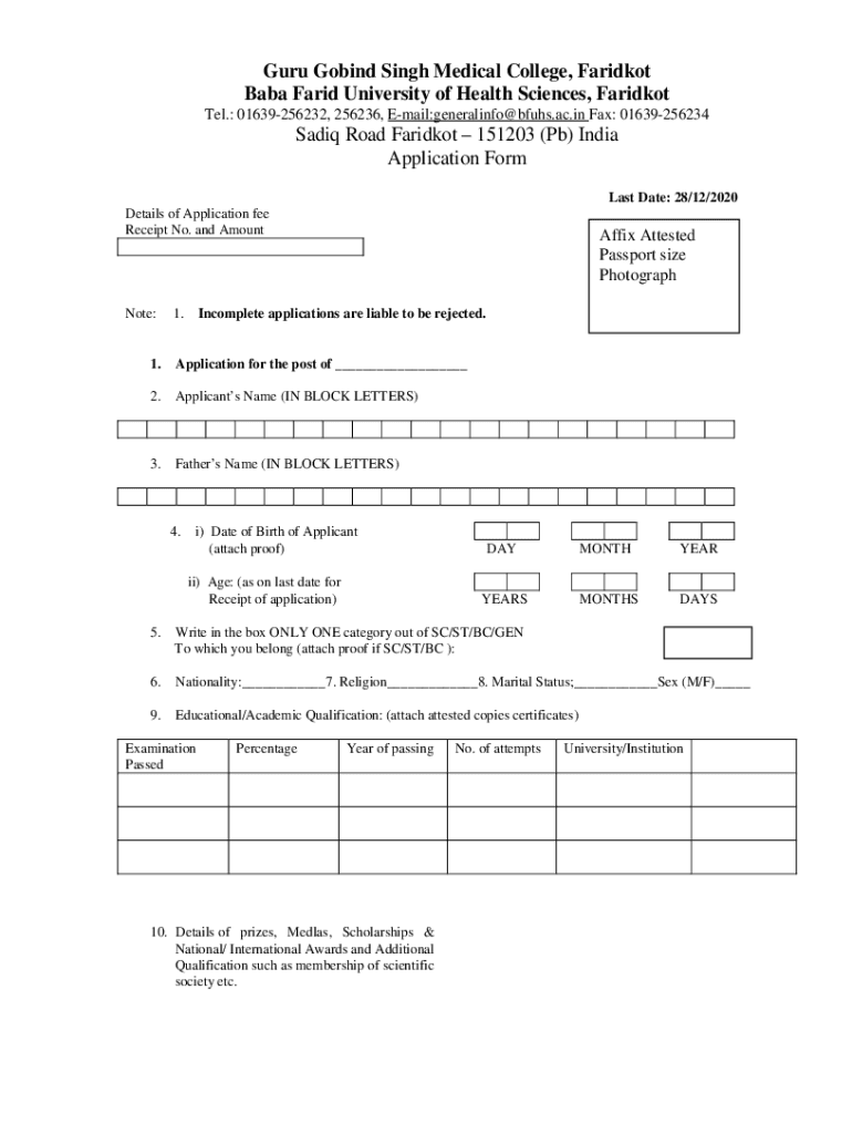 Fillable Online Application form-icmr Fax Email Print - pdfFiller