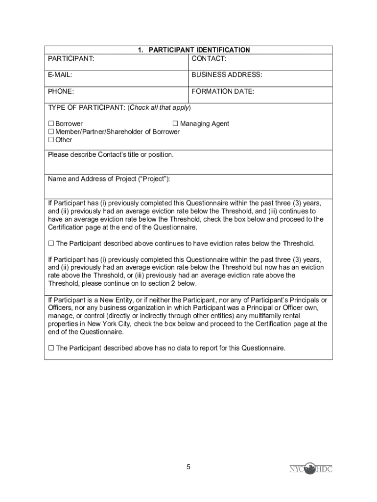 Fillable Online HPD and HDC Eviction Training Certificate of Completion ...