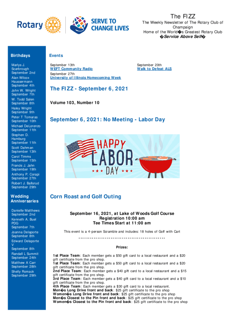 Fillable Online The FIZZ Fax Email Print - pdfFiller