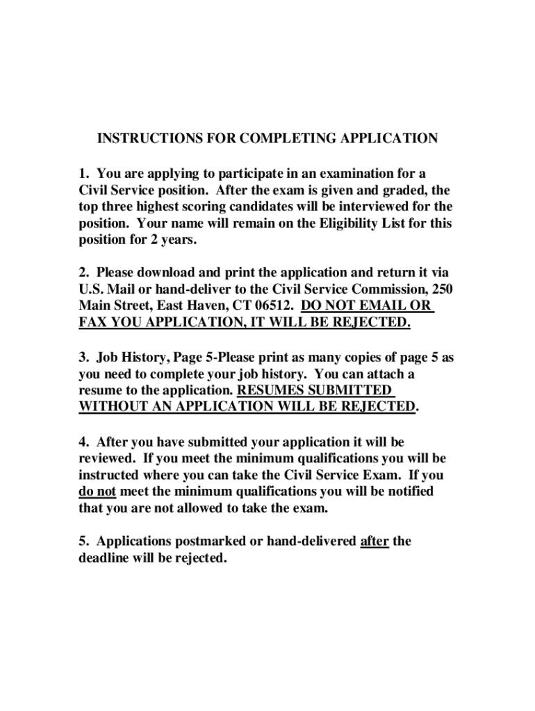 Fillable Online Everything You Need to Know About the Civil Service Exam Fax Email Print - pdfFiller