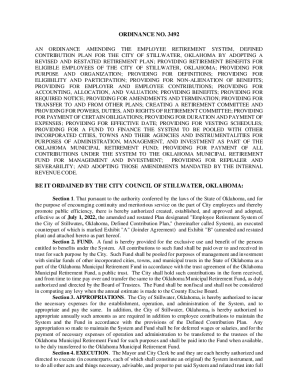 Fillable Online Amendment for Merging Defined Contribution Plan Fax ...