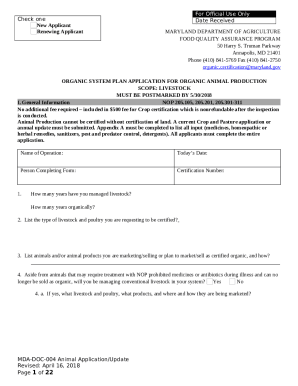 How to Get Certified - Maryland Department of Agriculture - mda ...