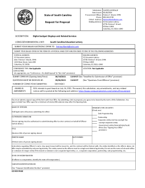 Fillable Online State Agency & Local Procurement Officers Fax Email ...