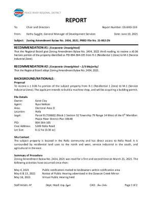 Fillable Online prrd bc Zoning Amendment Bylaw No. 2434, 2021; PRRD ...