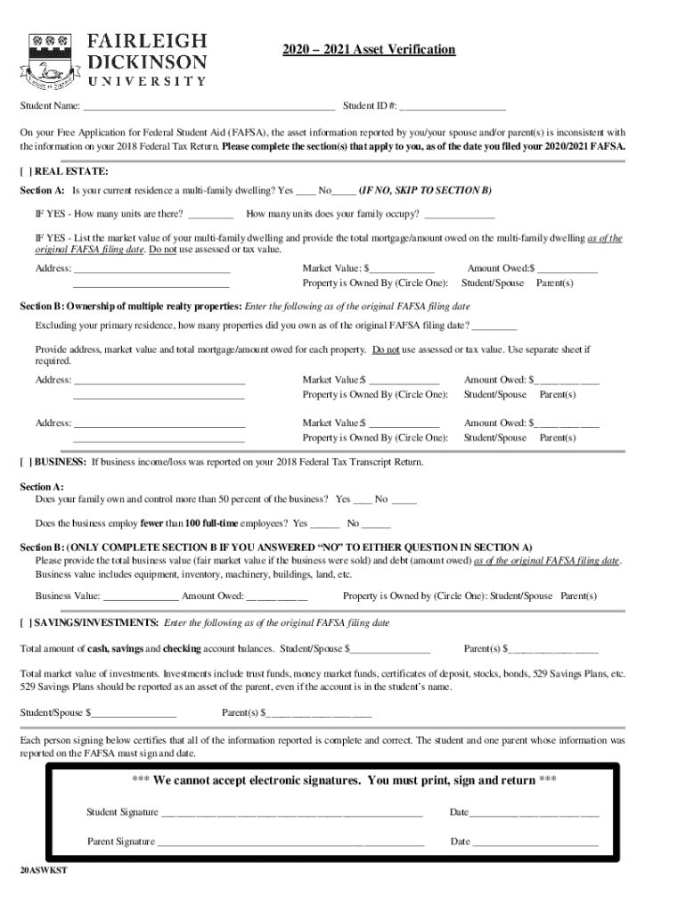 Fillable Online On your Free Application for Federal Student Aid (FAFSA ...