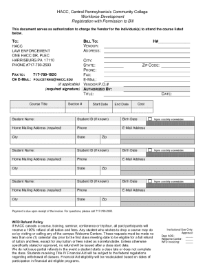 Fillable Online Mandatory In-Service Training (MIST) - HACC Fax Email ...