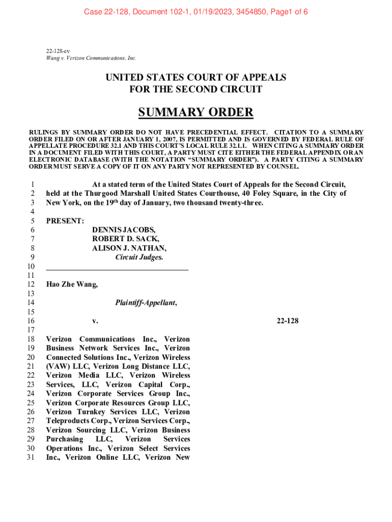Fillable Online Case Filing Information Second Circuit Court Of
