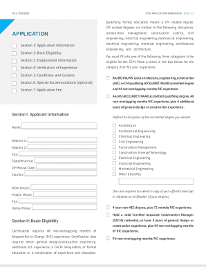 Fillable Online Know before you apply: Are you eligible to take the CCM exam? Fax Email Print ...