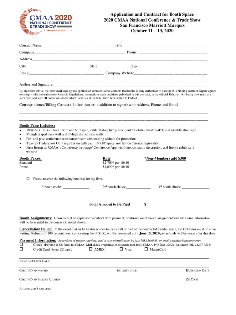 Fillable Online Club Business Expo Rules and Regulations February ...