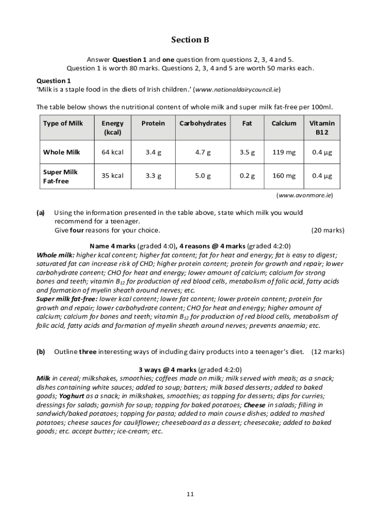 Fillable Online A question paper is divided into two parts A and B and each ... Fax Email Print ...