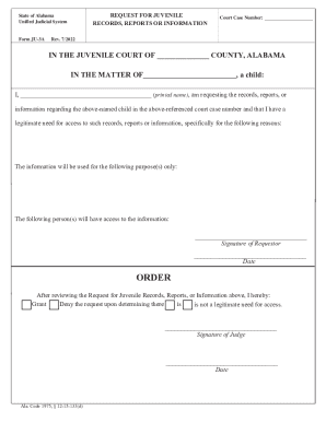 Fillable Online eforms alacourt Petition :: Alabama :: Juvenile ...