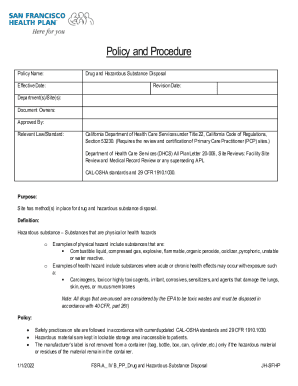 Fillable Online policies and procedures - Central California Alliance ...