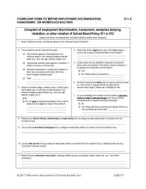 Fillable Online 11 Types of Workplace Harassment (and How to Stop Them ...