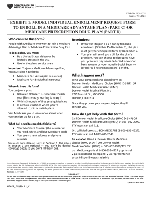 Fillable Online Form CMS-10718 Enrollment Form - OMB 0938-1378 Fax ...