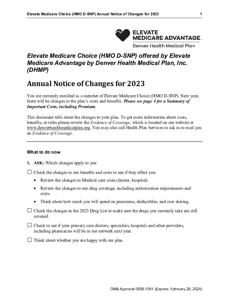 Fillable Online 2023 Dual Eligible Special Needs Plan (D-SNP) Annual ...