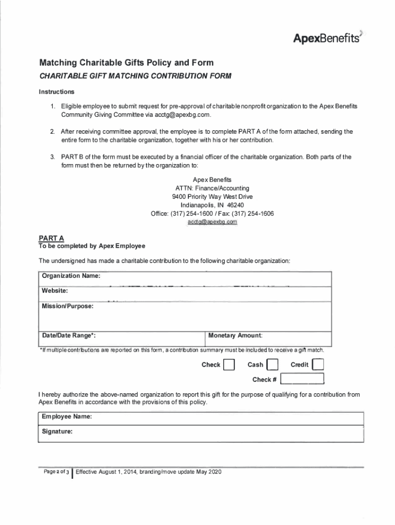 Fillable Online Employee Match Programs: What to Know Before You Donate Fax Email Print - pdfFiller