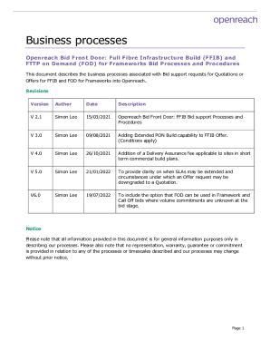 Fillable Online Full Fibre Infrastructure Build Bid Processes and ...