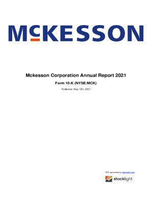 Fillable Online MCKESSON CORP (Form: 10-K, Received - Edgar Online Fax ...