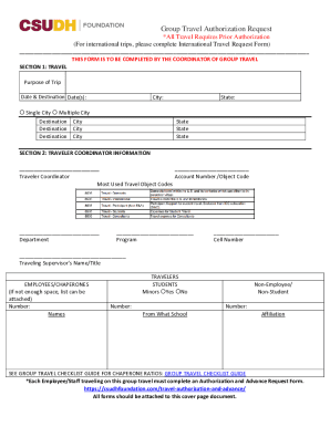 Fillable Online INTERNATIONAL TRAVEL PRE-AUTHORIZATION REQUEST ... Fax ...