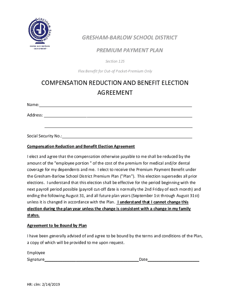Fillable Online What is a Section 125 Plan? Benefits and Options to ...