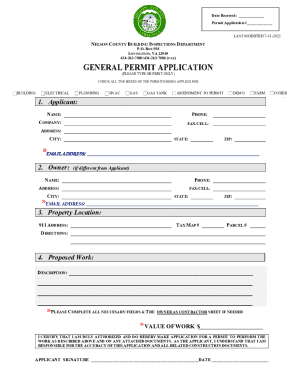 Fillable Online Single/Two Family Residential Building Permit ...