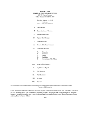 Fillable Online BOARD MEMBERS PRESENT BOARD MEMBERS ABSENT. The ... Fax ...