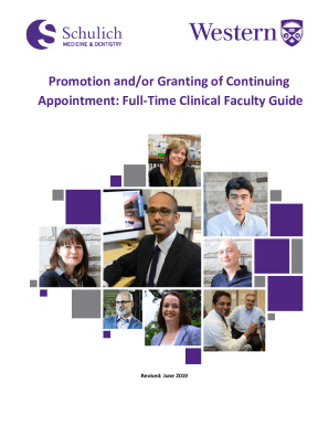 Fillable Online Guidelines for Academic Promotion of Clinical Faculty ...