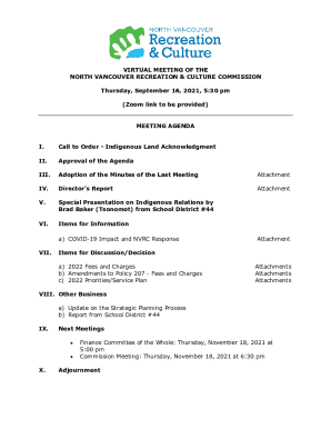 Fillable Online Call to Order - Indigenous Land Acknowledgment Fax ...