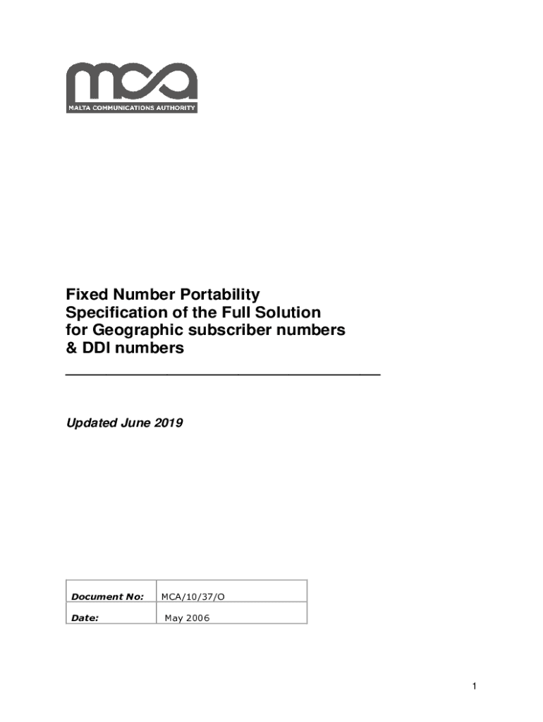 Fillable Online Small Entity Compliance Guide Local Number Portability ...