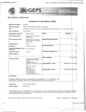 Fillable Online Registration Form - PS-PhilGEPS Fax Email Print - pdfFiller