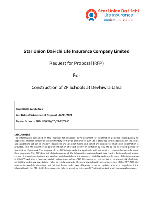 Fillable Online Addendum to Tender Document Request for Proposal (RFP ...