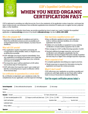 Fillable Online Canadian Organic Regime Certification Application ...