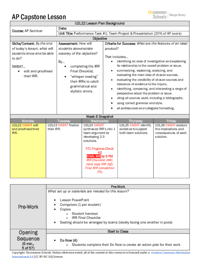 Fillable Online How AP Capstone Works - AP Central - College Board Fax Email Print - pdfFiller