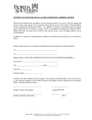 Fillable Online FSC-Account-Access-Address-Change-Form.pdf Fax Email ...