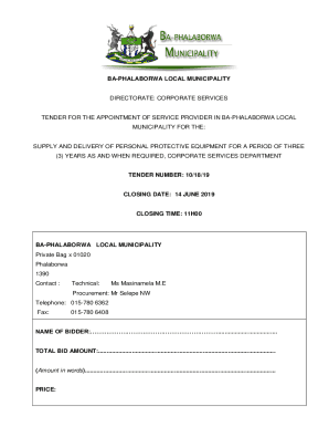 Fillable Online MOPANI DISTRICT MUNICIPALITY ANNUAL REPORT - MFMA Fax Email Print - pdfFiller