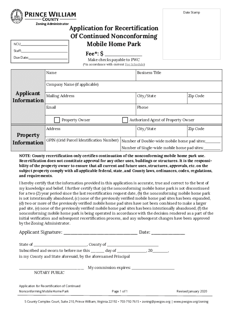 Fillable Online Legal Non-Conforming Application FormIntroduction Fax Email Print - pdfFiller