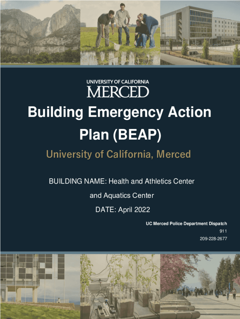 Fillable Online emergency ucmerced UC Merced Police Department ...