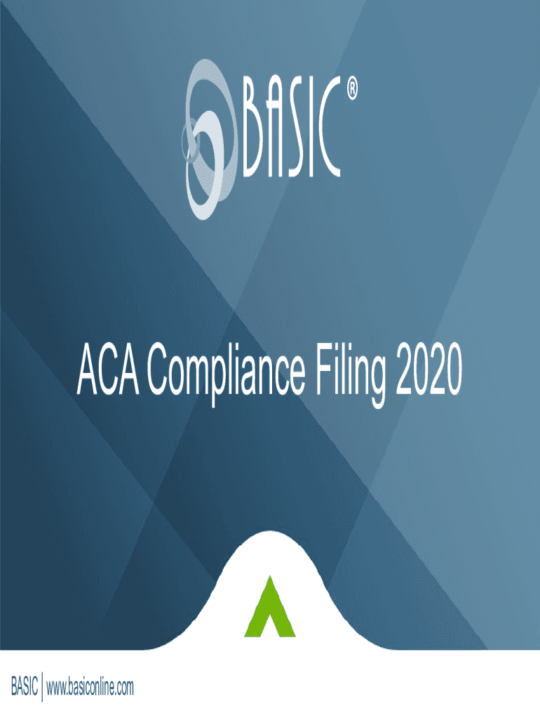 Fillable Online ACA - Comprehensive and Reporting-only Services ...