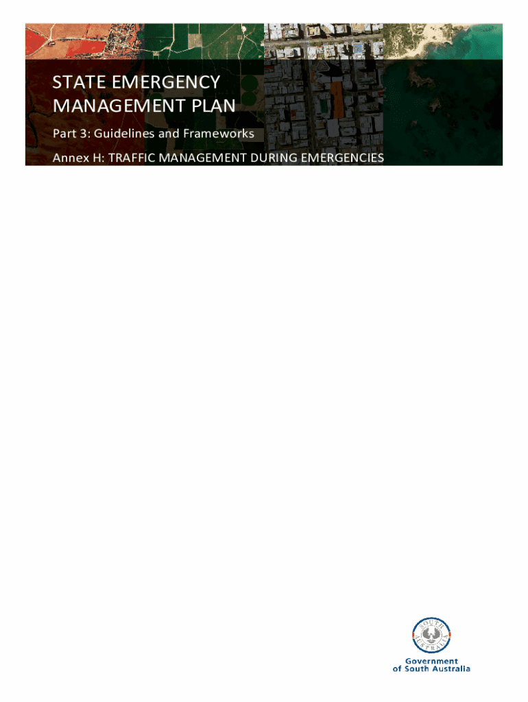 Fillable Online State Emergency Management Plan Sub-Plans Fax Email ...