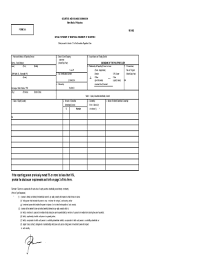 Fillable Online SEC FORM 23-A - Securities and Exchange Commission Fax ...