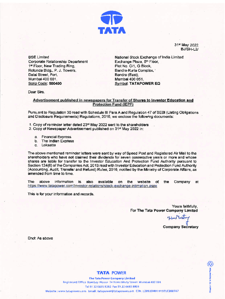 Fillable Online TATA POWER Fax Email Print - pdfFiller