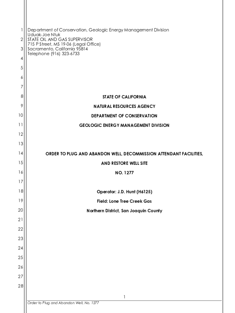 Fillable Online CalGEM Districts - California Department of ...