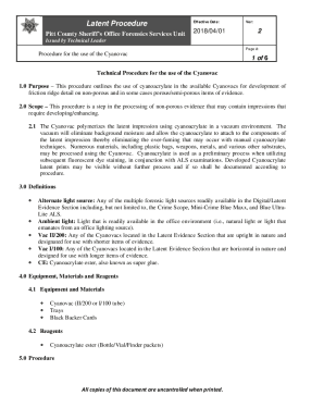 Fillable Online Deviation Request Form (DRF) Leslie ... - Forensic ...