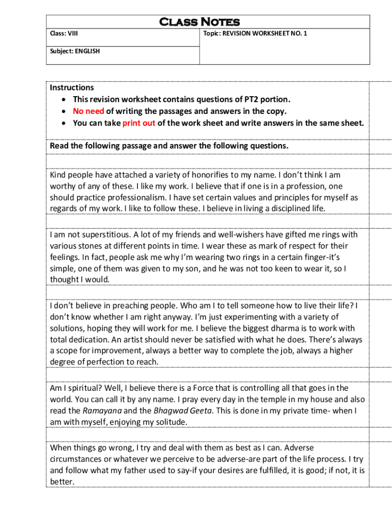Fillable Online Listening and Note-taking unit 1 Introduction: Lecture ...