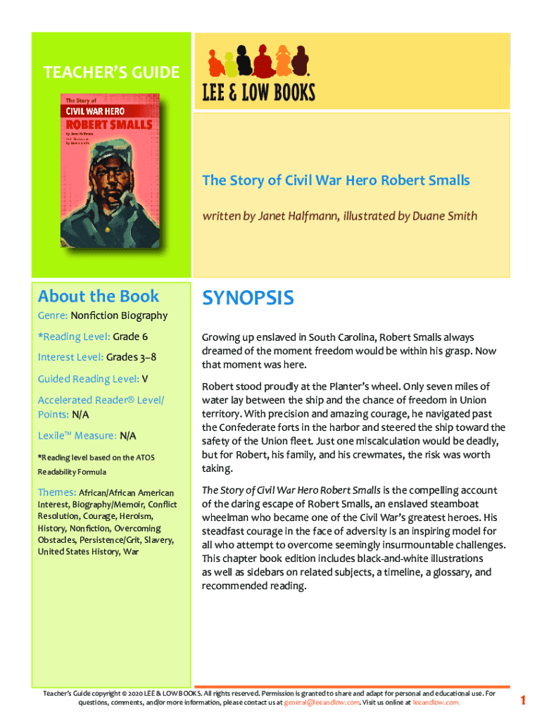 Fillable Online Janet Halfmann Author/The Story of Civil War Hero ...