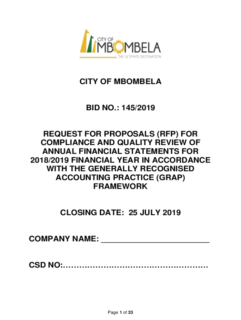 Fillable Online Request for Proposal: Audit Services - CCTS Fax Email Print - pdfFiller