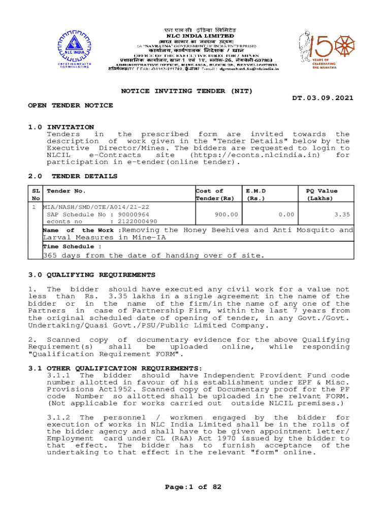 Fillable Online LAYING OF MDPE NETWORK AND GI/Cu INSTALLATION Fax Email ...