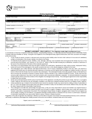Fillable Online How to Fill Out a Surety Bond Form Fax Email Print ...